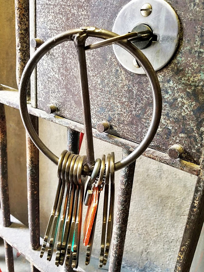 A jailer's most prized possession&mdash;the keys to freedom&mdash;hang silently, waiting for hands that haven't walked these halls in over half a century.
