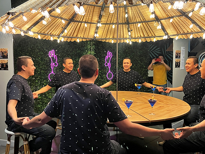 The human plate special: when dinner and diner become one. This head-serving illusion gives "brain food" an entirely new and slightly disturbing meaning.