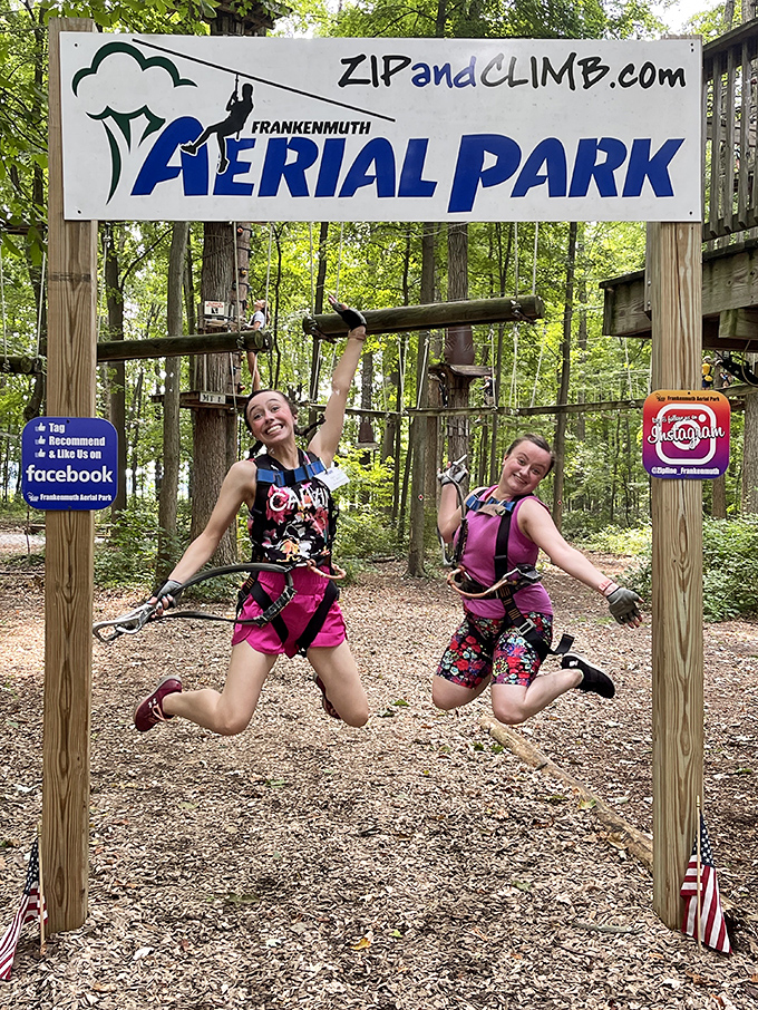 Pure joy captured mid-air! These enthusiastic jumpers demonstrate the universal truth that happiness often comes with both feet off the ground.