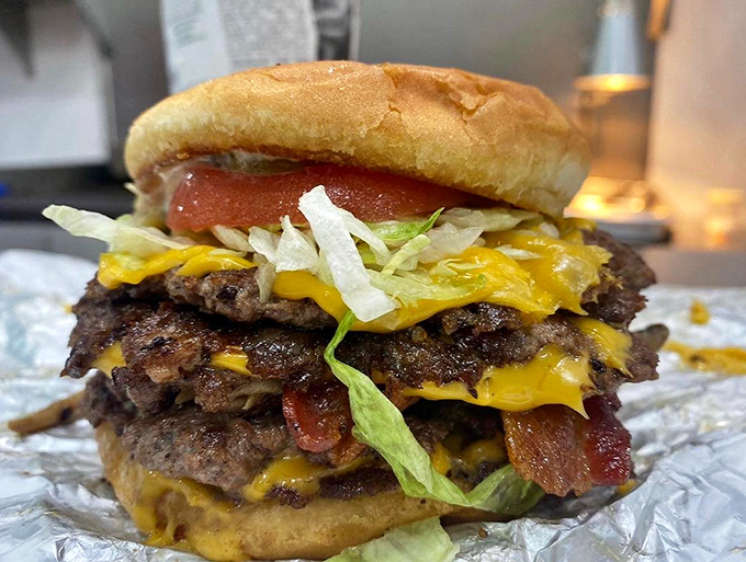 This isn't just a smash burger &ndash; it's what happens when beef meets heat with serious intentions and a commitment to deliciousness.