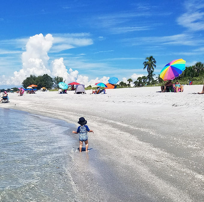 Little explorers discovering that the best playground doesn't need slides or swings, just sand and imagination.