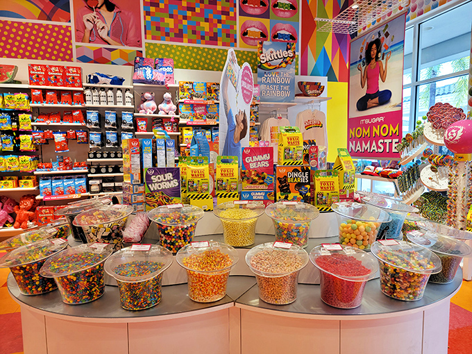 Another Angle: Candy as far as the eye can see &ndash; proof that heaven exists and it's stocked with enough sugar to worry your dentist.
