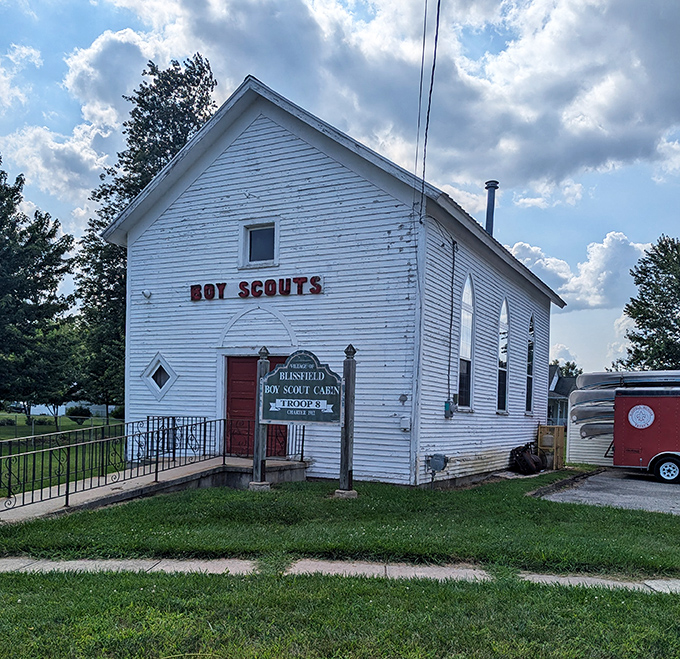The historic Boy Scout Cabin stands as a charming reminder that some traditions – and buildings – are worth preserving for future generations.