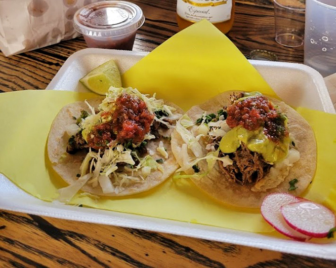 Carne asada taco with all the fixings &ndash; proof that when ingredients are this fresh, you don't need culinary pyrotechnics to create magic.