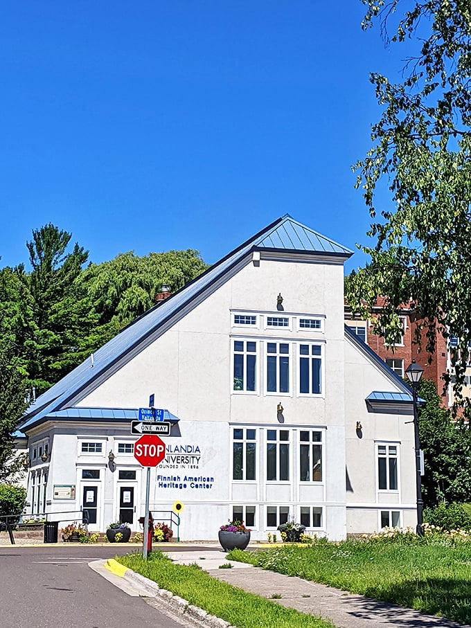 The Finnish American Heritage Center celebrates the cultural roots that helped shape Hancock's unique character.