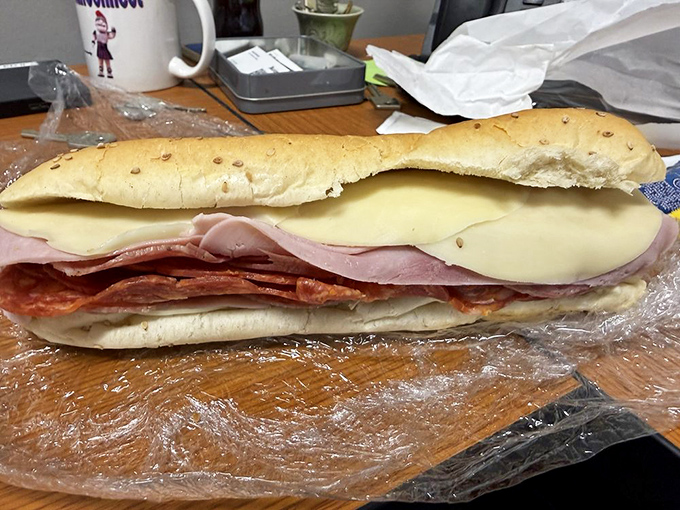 Italian Sub: Layers of meat and cheese nestled in fresh-baked bread &ndash; a sandwich that makes your lunch bag weep with inadequacy.