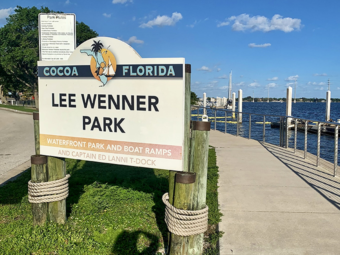 Lee Wenner Park offers front-row seats to nature's daily masterpiece&mdash;dolphins included, no extra charge.