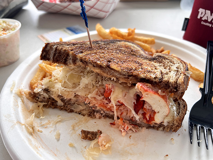 Culinary madness or stroke of genius? This unexpected sandwich marriage proves that sometimes the oddest couples make the most beautiful music together.