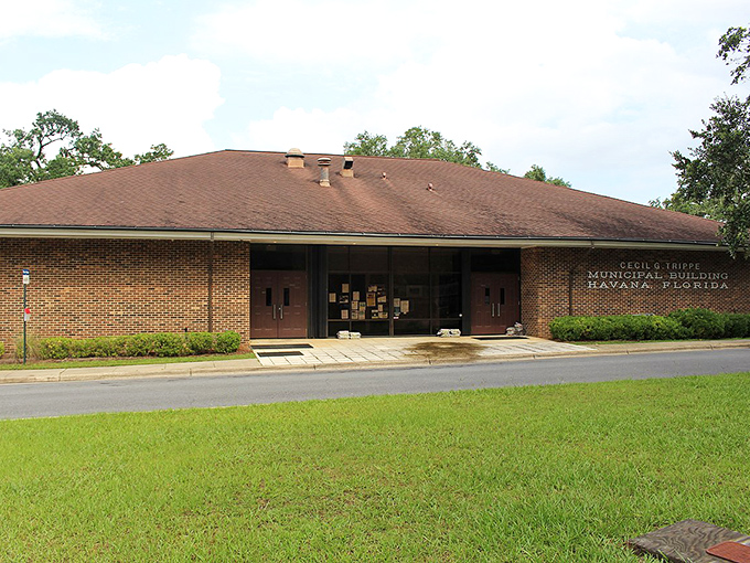 Municipal buildings don't have to be boring concrete boxes, as this handsome structure proves with its traditional design and community-focused presence.