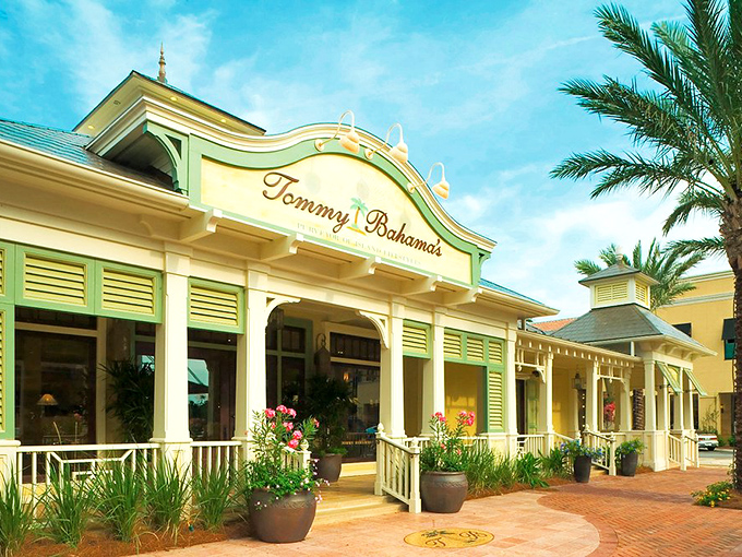 Tommy Bahama: Not just selling clothes but selling the dream that you too could be lounging on a yacht while sipping something umbrella-garnished.