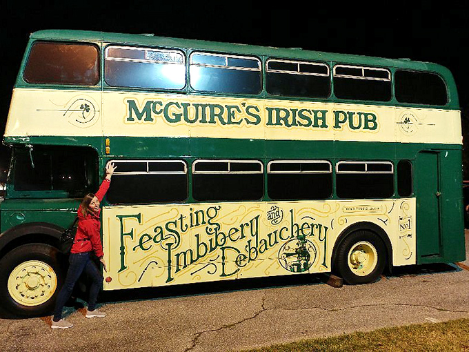 Every great photo op needs a human element &ndash; though the mannequins inside might argue they've got that covered already.