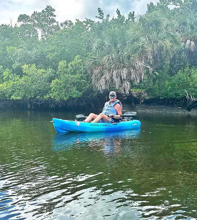 Paddle your way to serenity through mangrove tunnels where time slows down and worries can't find you.