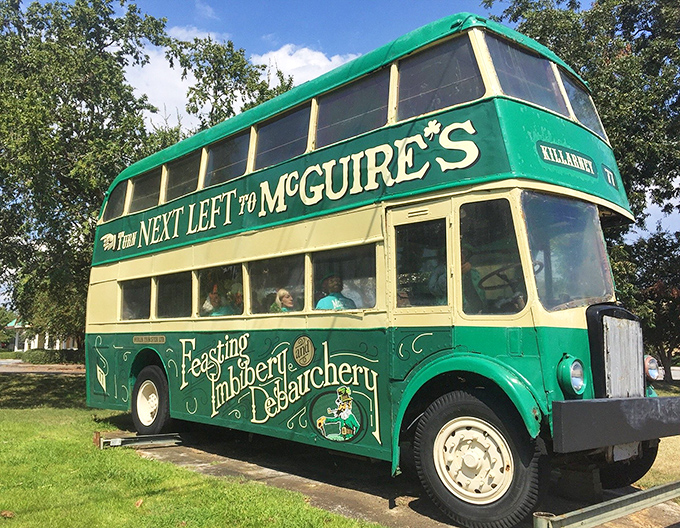 Peek inside and you'll spot the silent revelers, their plastic expressions forever fixed in that perfect moment between "one more pint" and "maybe I should go home."