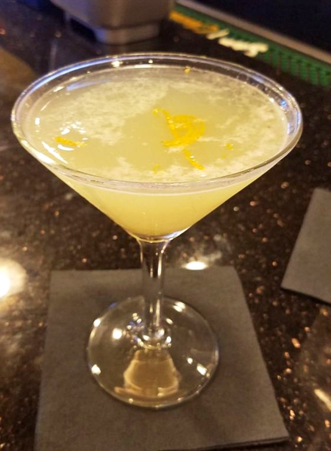 The Key Lime Martini transforms Florida's signature dessert into cocktail form&mdash;dessert with a kick that packs a citrusy punch.
