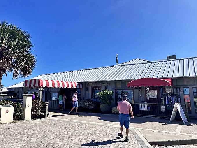 Ocean Grill stands as a weathered sentinel of flavor, its rustic exterior hiding seafood treasures that locals have treasured for generations.