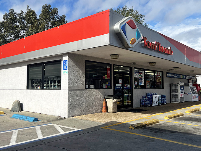 Local conveniences like this Tom Thumb store ensure residents don't have to sacrifice modern necessities while living in historic surroundings.