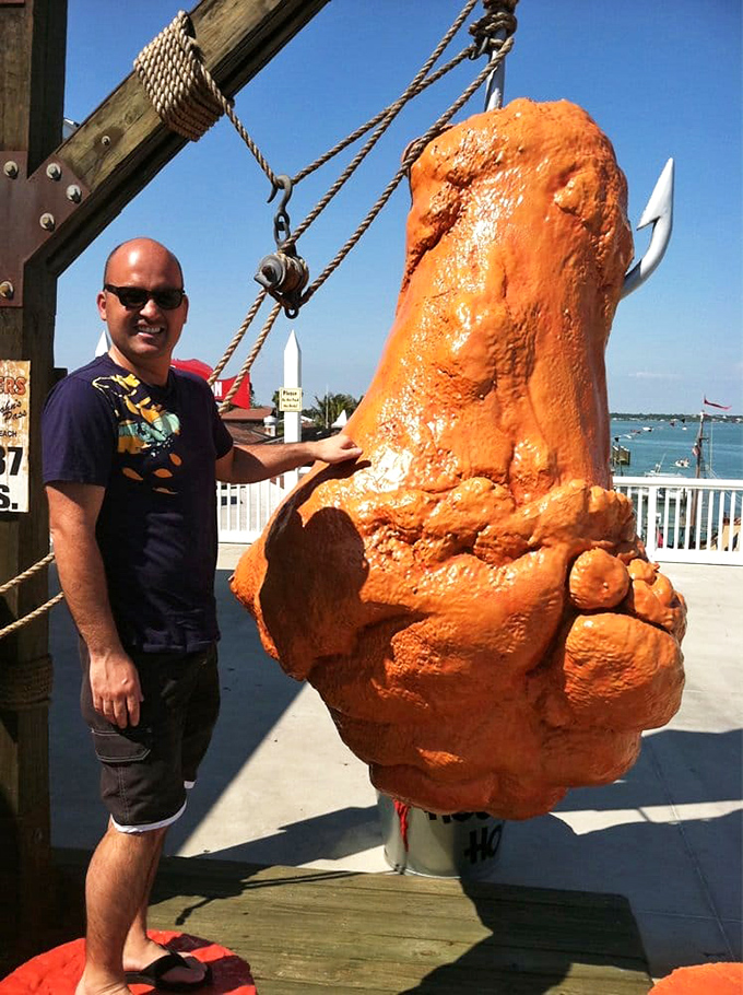 Tourists flock to this peculiar poultry attraction, creating memories that last long after the vacation sunburn fades.