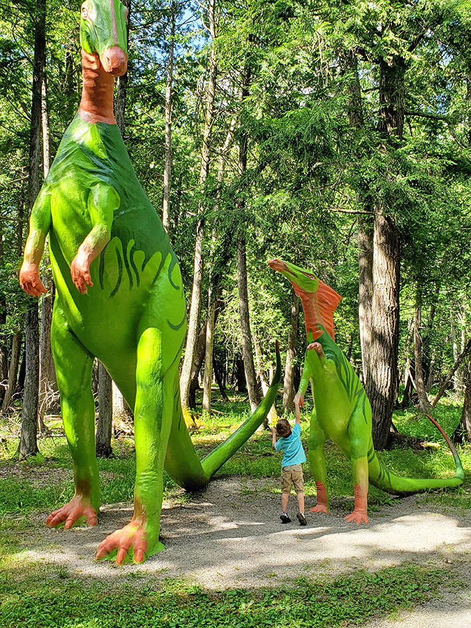 Bright green and eternally hungry, these T-Rex models show why they were the undisputed kings of the dinosaur world.