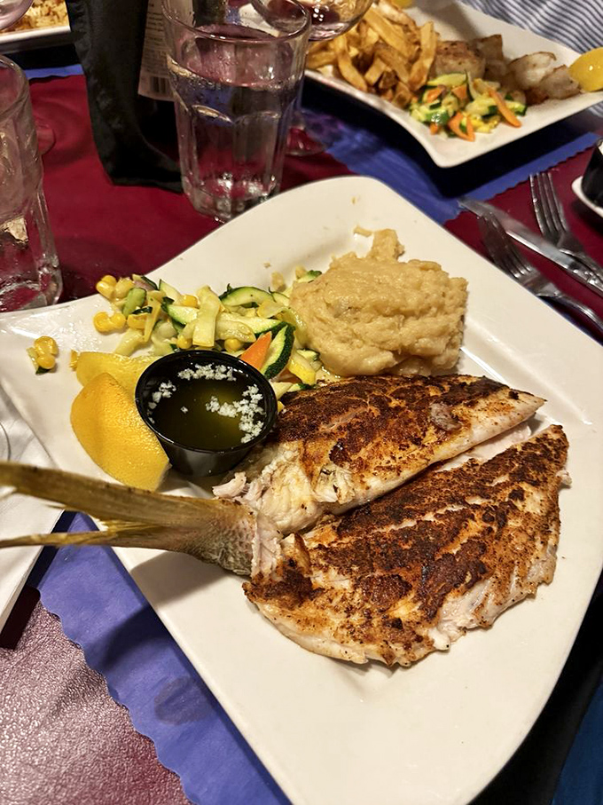 Yellow snapper that practically leaps off the plate &ndash; so fresh you'll wonder if they have a fishing line running directly from the kitchen.