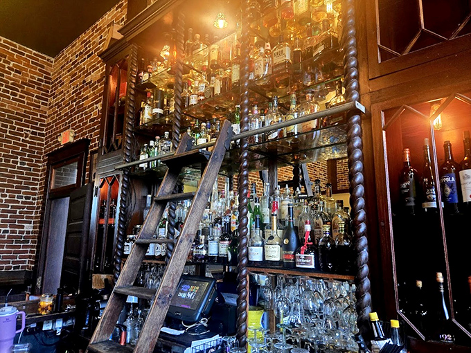 The circular bar encourages strangers to become friends &ndash; a social alchemy that happens naturally when exceptional drinks are involved.