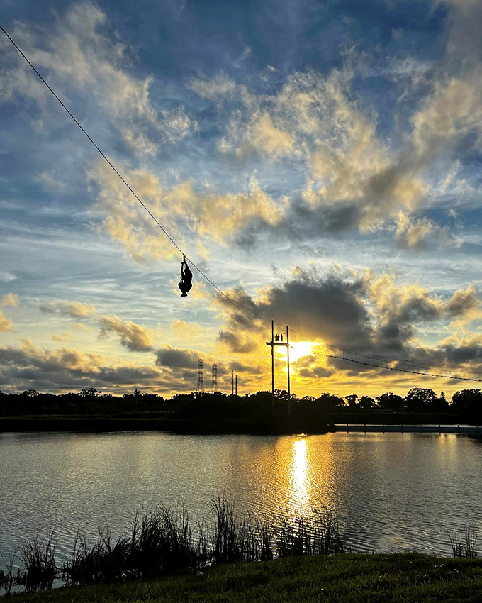 Florida's wetlands spread out like nature's quilt&mdash;a perspective worth every ounce of courage it took to get here.