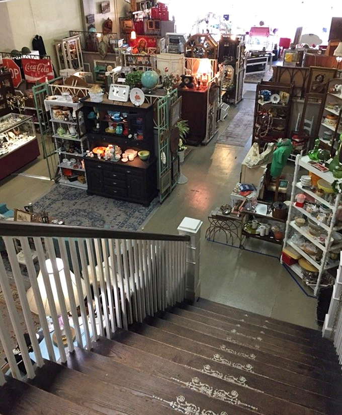 Where every item tells a story &ndash; mid-century modern meets victorian elegance in this perfectly curated vendor space.