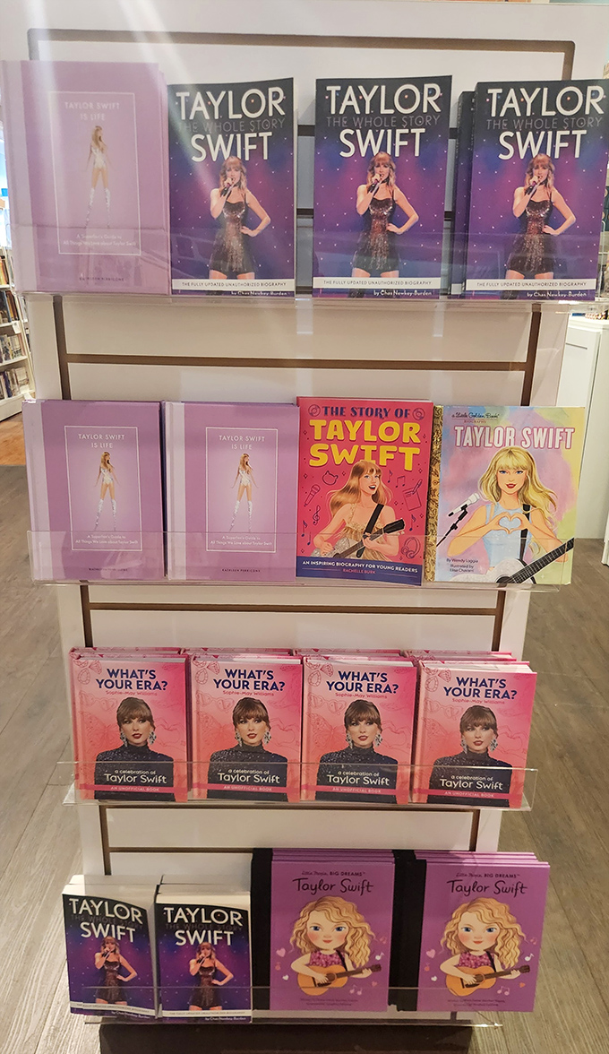 Swifties rejoice! This dedicated Taylor Swift section treats the pop icon's cultural impact with the scholarly respect typically reserved for classical artists.