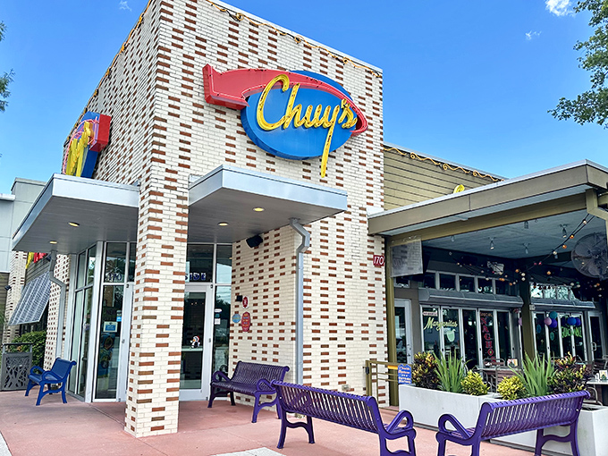 Chuy's brings Tex-Mex flair to Winter Park with portions so generous you'll need to loosen your belt before the sopapillas even arrive.