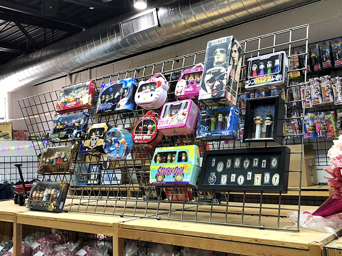 Collectible lunch boxes and novelty items prove that candy culture extends beyond what you can eat, it's a lifestyle, people.
