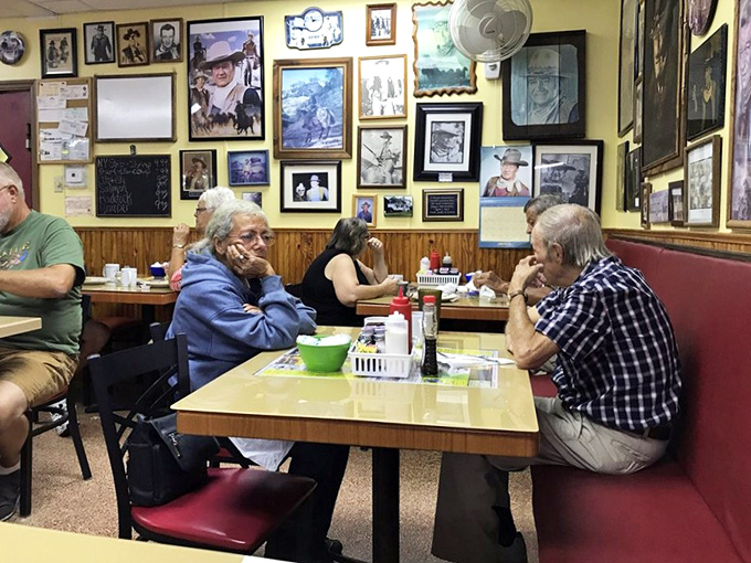 The real Florida experience happens at these tables, where locals swap stories and solve the world's problems over plates of comfort food.