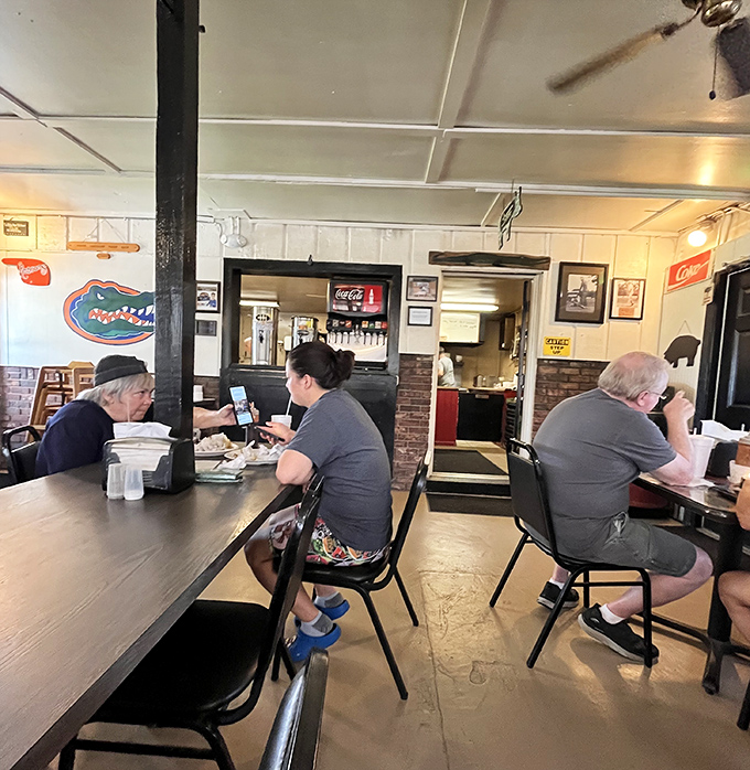 The dining room hums with the satisfied murmurs of locals who know they've kept this gem to themselves long enough.