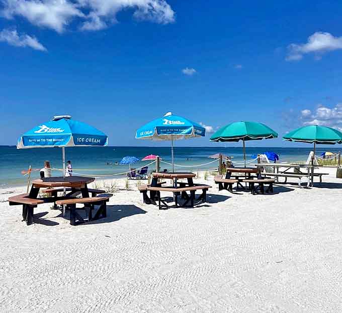 Beachside dining with a view that puts five-star restaurants to shame &ndash; no reservation or dress code required.