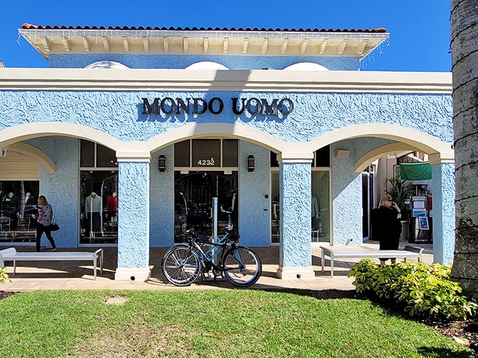 Mondo Uomo brings Italian fashion sensibility to Naples' sophisticated shopping scene, where style meets coastal casual elegance.