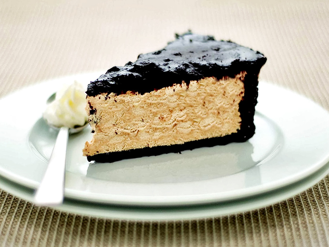 Mud Pie: Chocolate so intense it should come with its own warning label. Resistance is futile&mdash;surrender to the dark side.