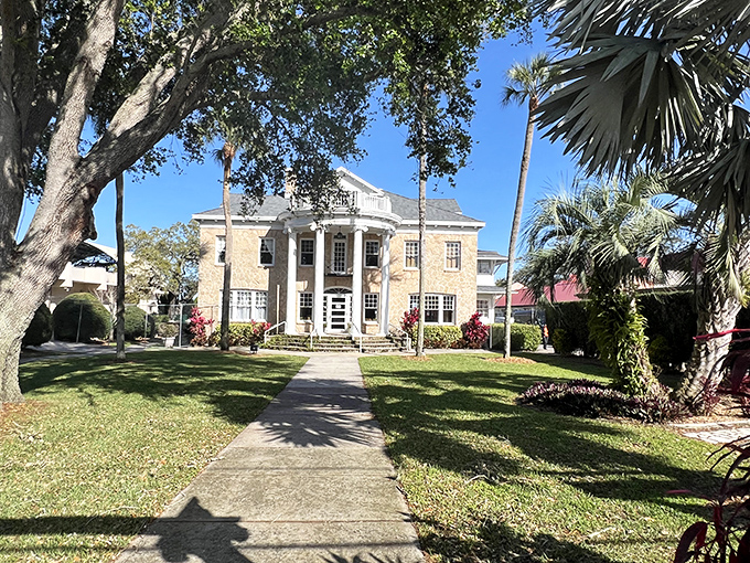 The stately Porcher House stands as elegant testimony that they simply don't make them like this anymore.