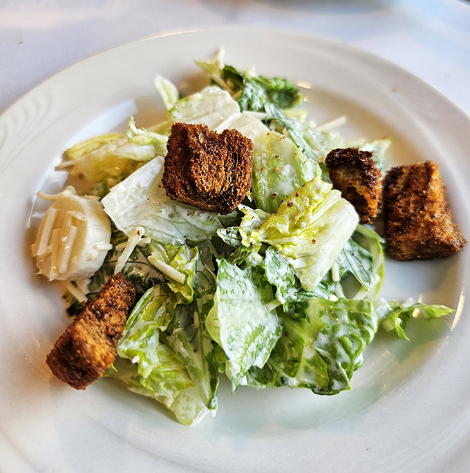 Even the salad course comes with a side of suspicion &ndash; those croutons might be crunchy, but are they hiding something more sinister?
