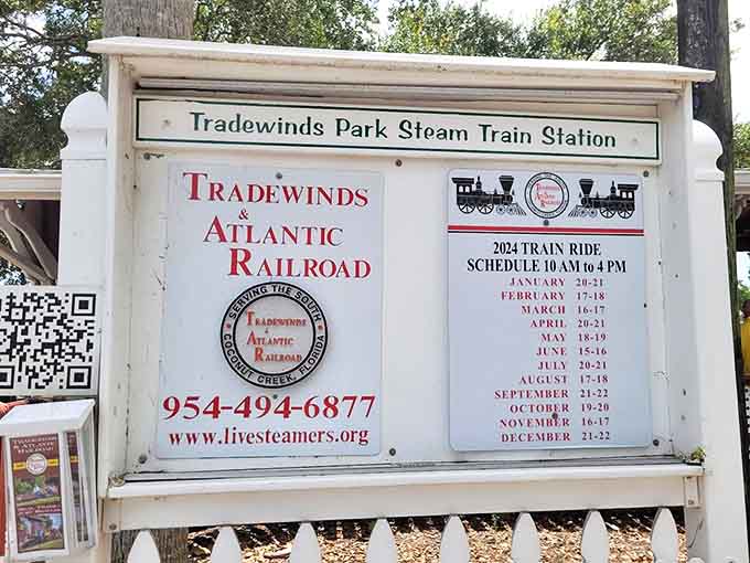 Mark your calendars! The train ride schedule promises monthly doses of nostalgia and new memories waiting to be made.