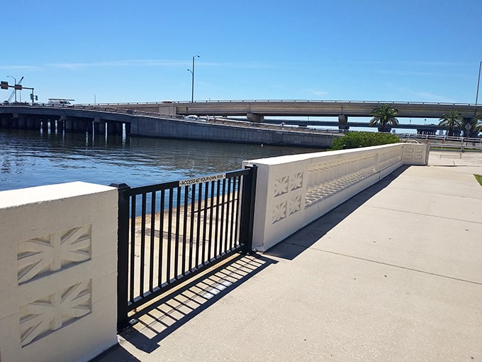 The boulevard's architectural details include thoughtful design elements that have stood the test of time and countless Florida storms.
