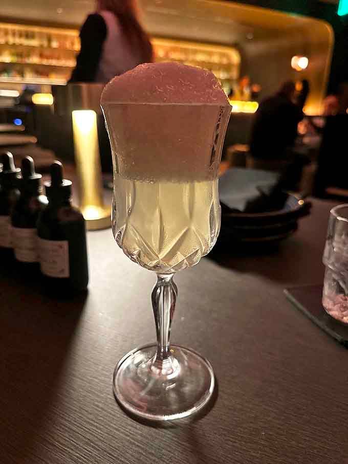 The White Rabbit cocktail beckons you to follow it down the rabbit hole into this wonderland of flavors and experiences.