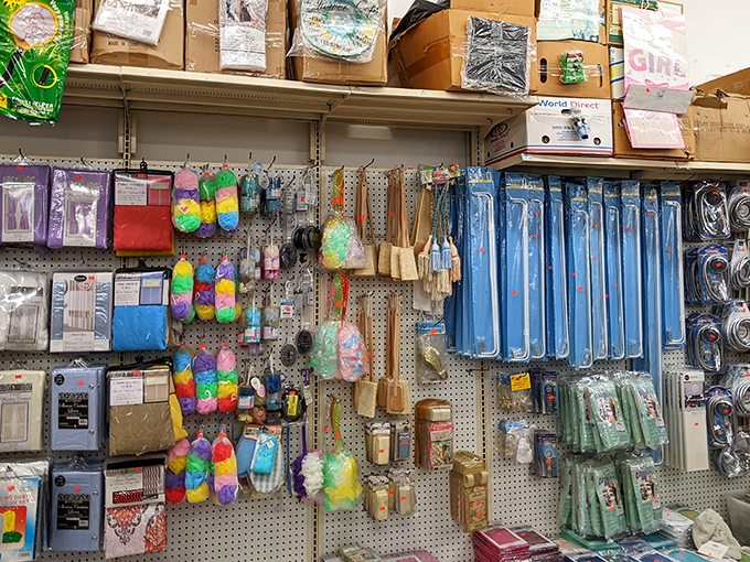 Bandanas in every color create a rainbow of possibilities for fashion, crafting, or impromptu superhero capes.