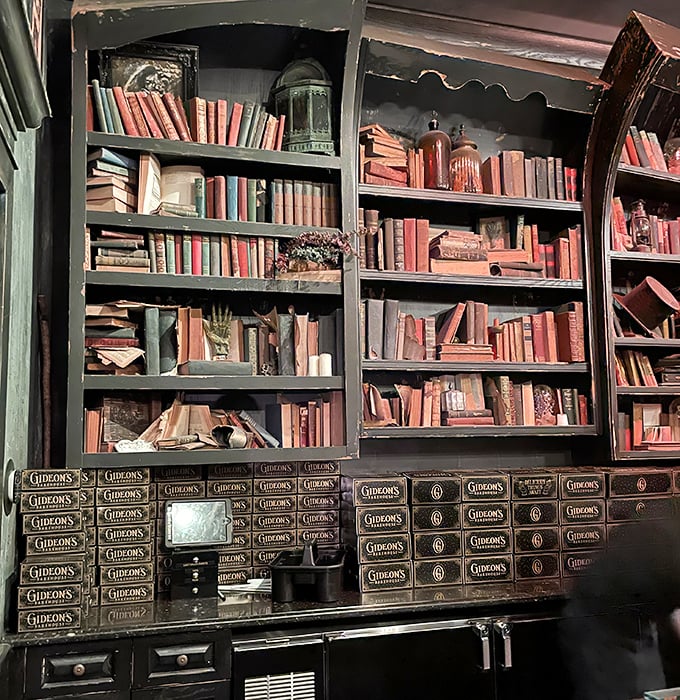 These aren't just bookshelves &ndash; they're time machines to an era when desserts were serious business and calories were just a twinkle in a nutritionist's eye.