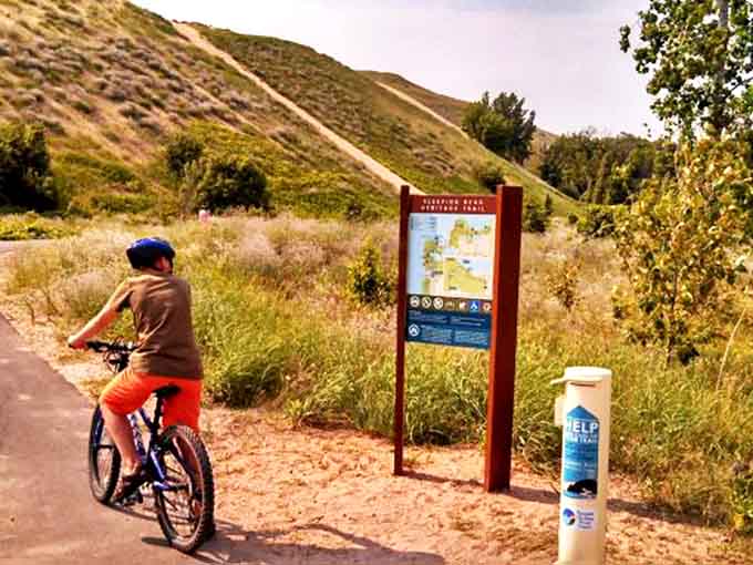 The Heritage Trail offers miles of scenic cycling where the biggest challenge is remembering to watch the path instead of the views.