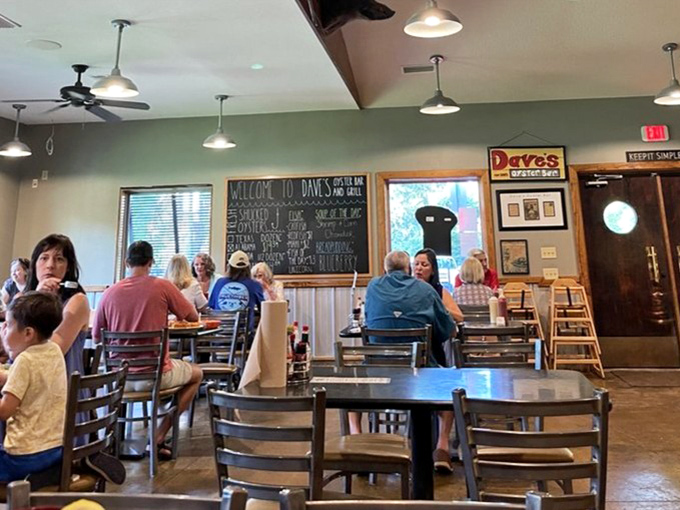 The restaurant hums with the universal language of good eating &ndash; heads nodded in approval, conversations flowing as freely as the sweet tea.