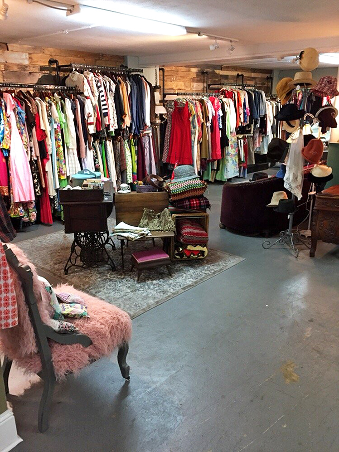 Fashion time capsules hang in perfect rows. These fabrics have stories longer than the waitlist for "Hamilton" tickets.