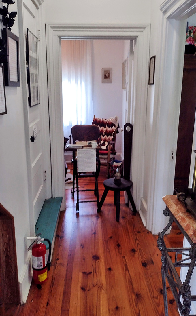 Narrow hallways that seem to whisper as you walk through &ndash; is that just the natural creaking of century-old floorboards, or something more conversational?