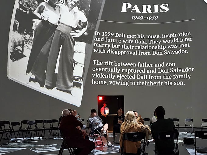 Between mind-bending visuals, informative exhibits ground the experience in reality, revealing the method behind Dal&iacute;'s magnificent artistic madness.