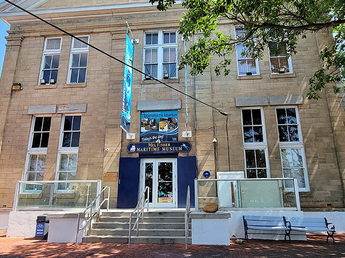 The old courthouse building has traded legal proceedings for pirate gold and maritime mysteries in Key West.
