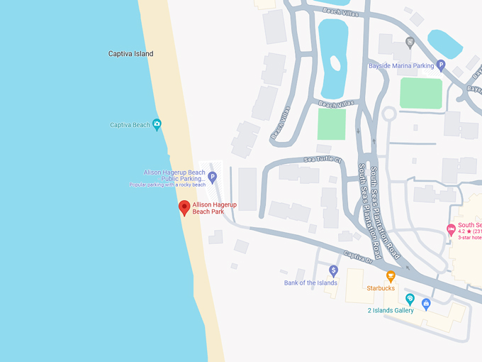 alison hagerup beach 10 map