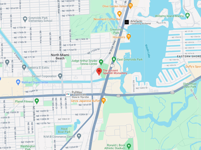 ancient spanish monastery 10 map
