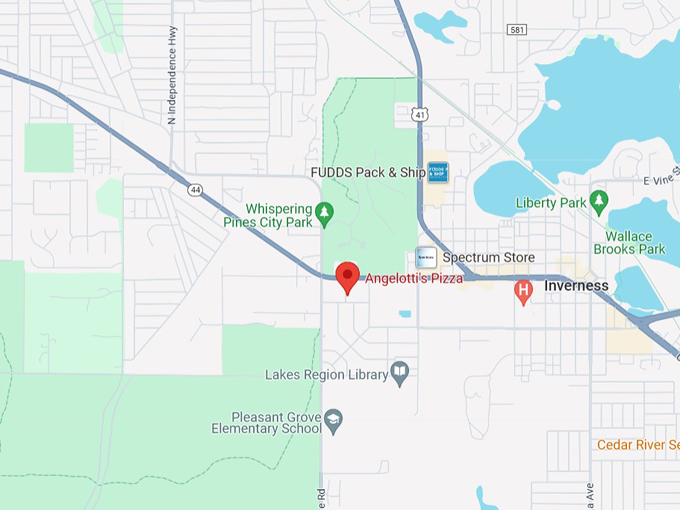 angelottis pizza 10 map